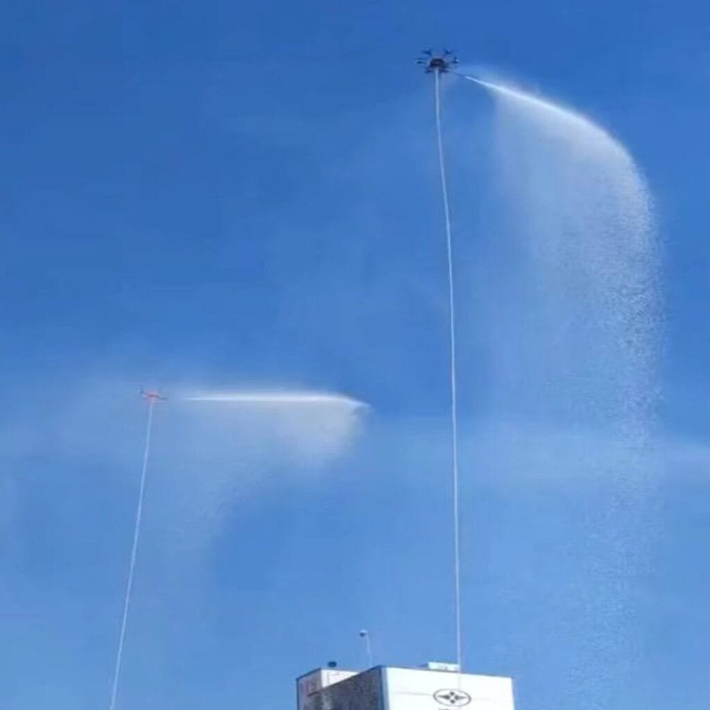 D-XF60-B Urban aerial firefighting hose-pulling firefighting drone ...